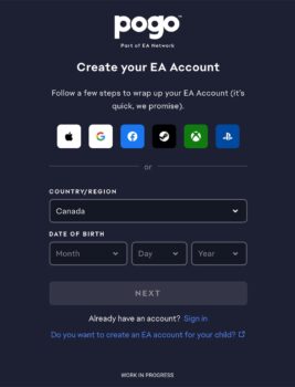 New Login & Registration Experience